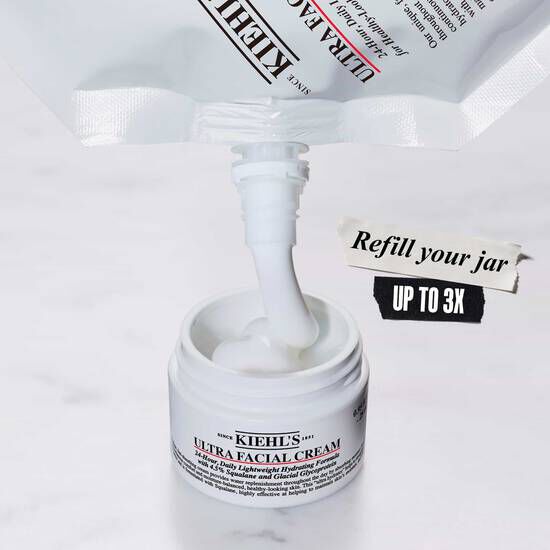 Ultra Facial Refill Bundle | Face Moisturiser & Refill | Kiehl's UK