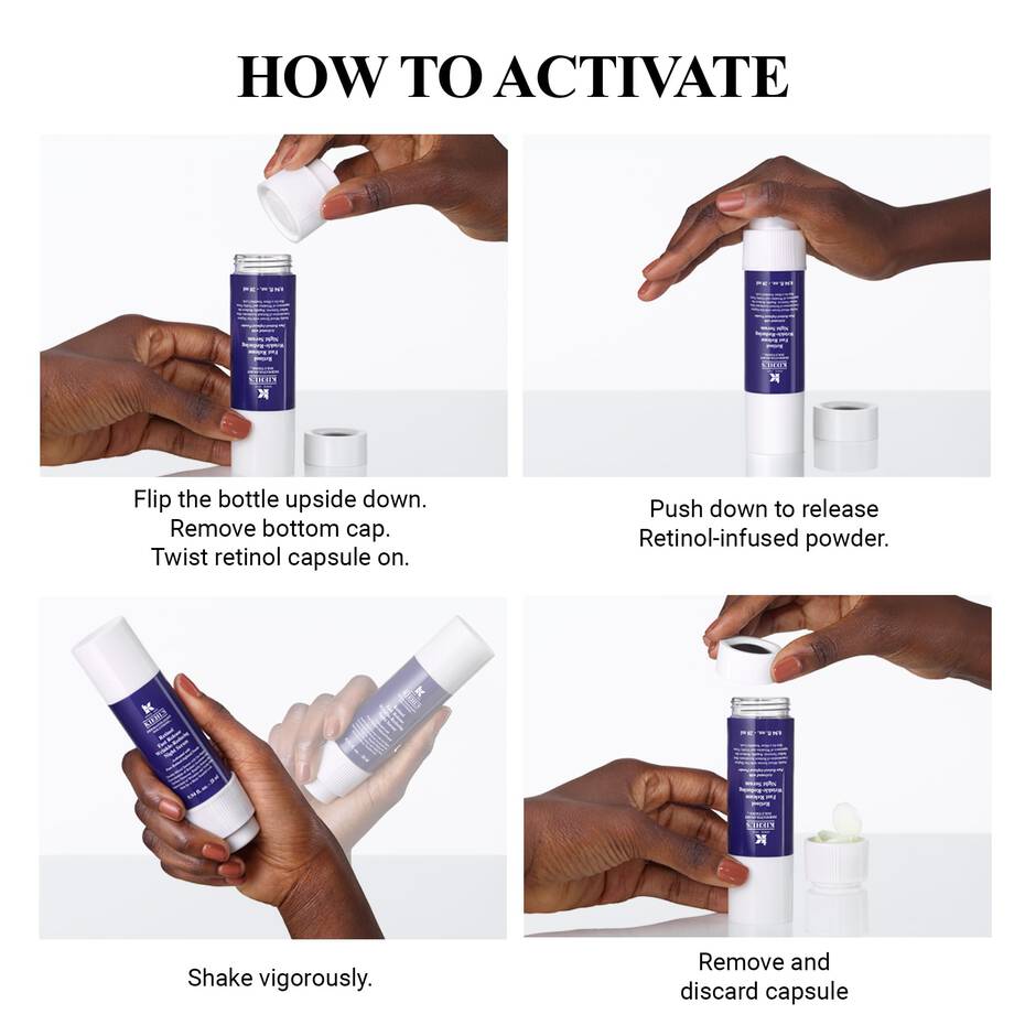 Retinol Fast Release Wrinkle Reducing Night Serum Kiehls Uk