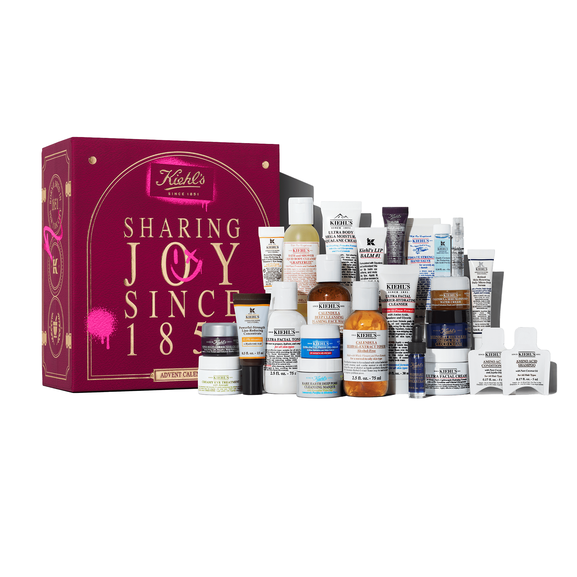 24 Days Of Kiehl’s Advent Calendar — Kiehl’s Skincare Advent Calendar