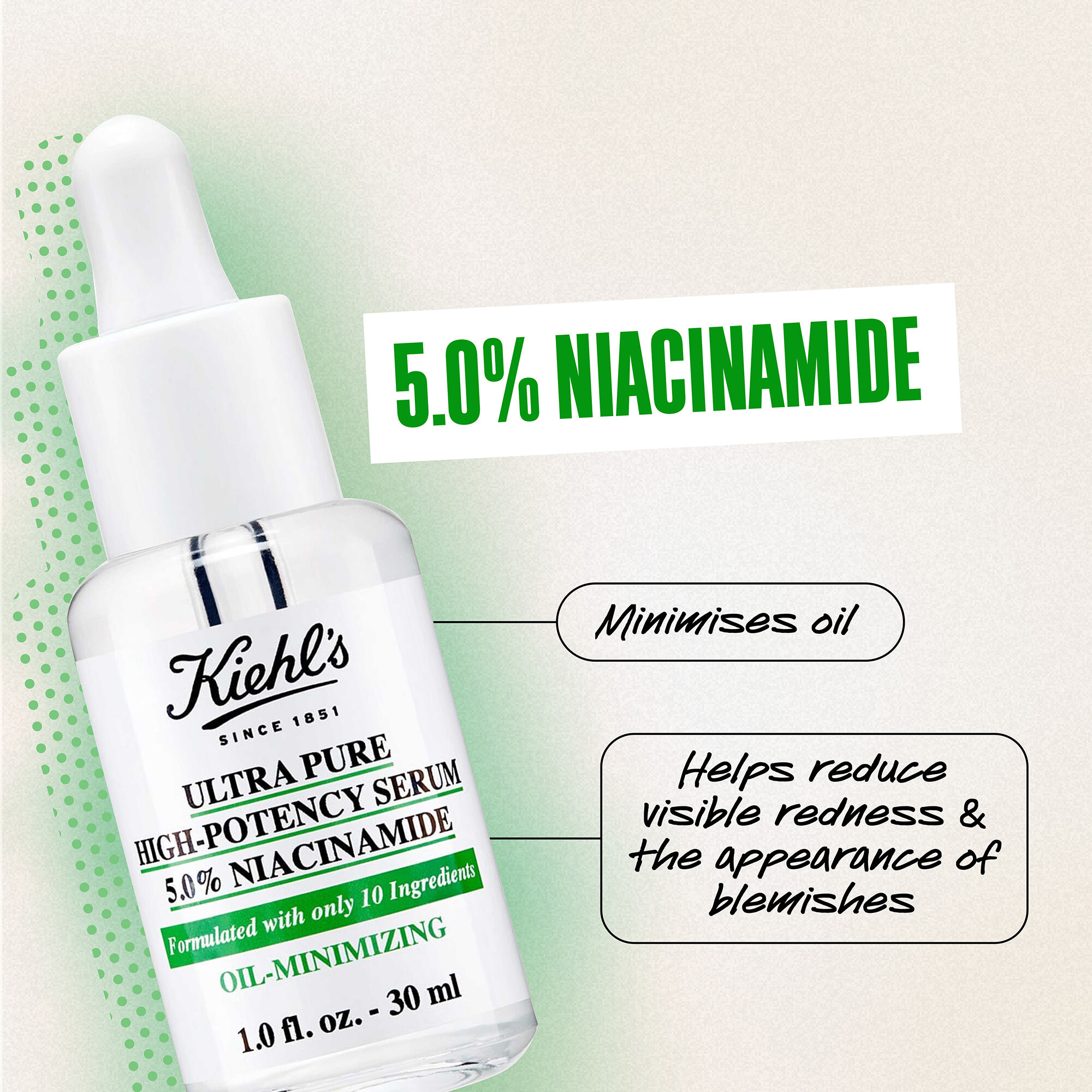 Ultra Pure High-Potency Serum 5.0% Niacinamide | Serum | Kiehl's UK